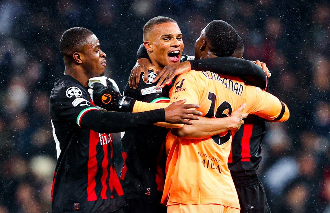 AC Milan Draw with Spurs to Make It in The UEFA Champions League!